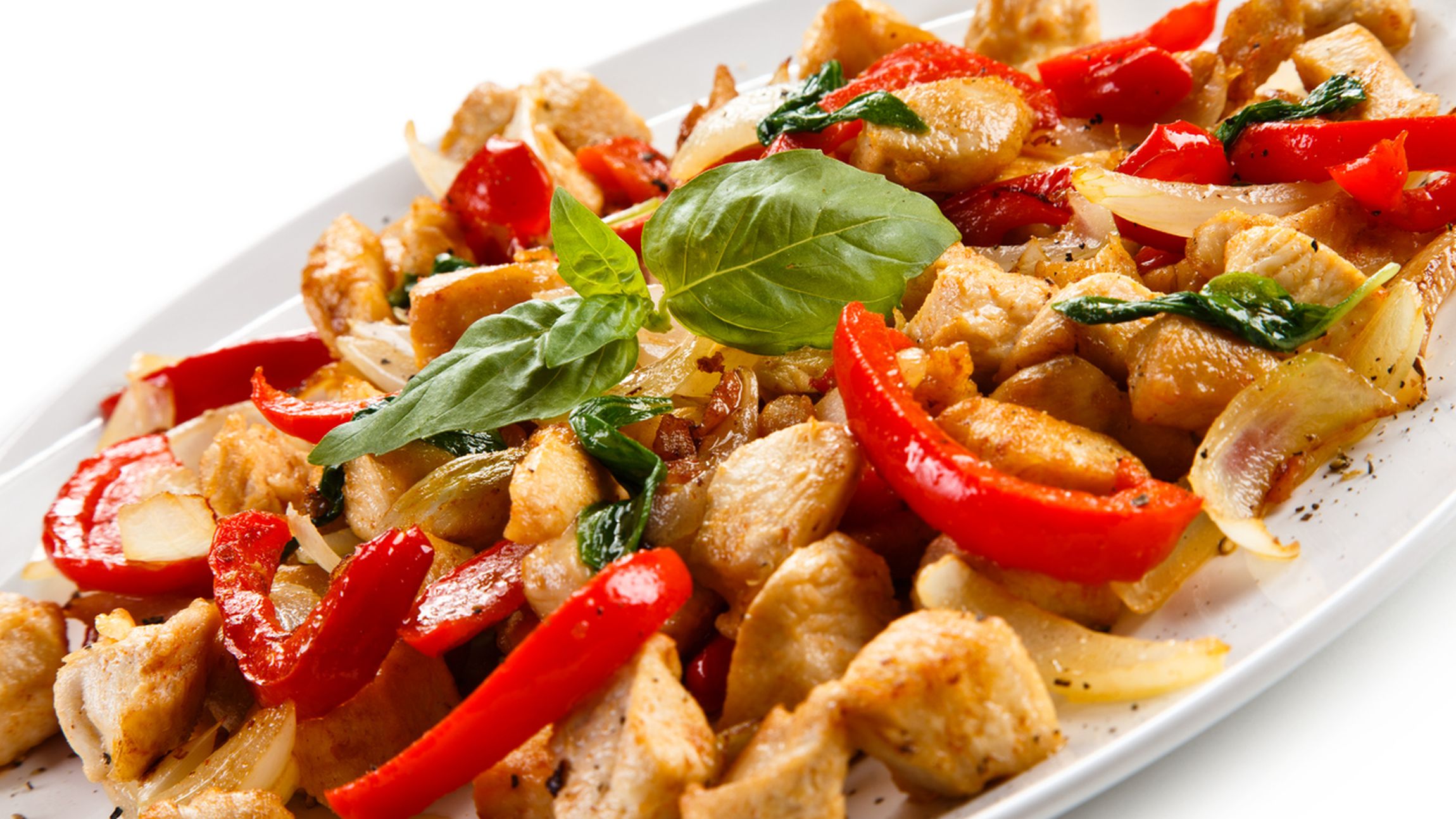 Pollo e peperoni Ricetta- Agrodolce