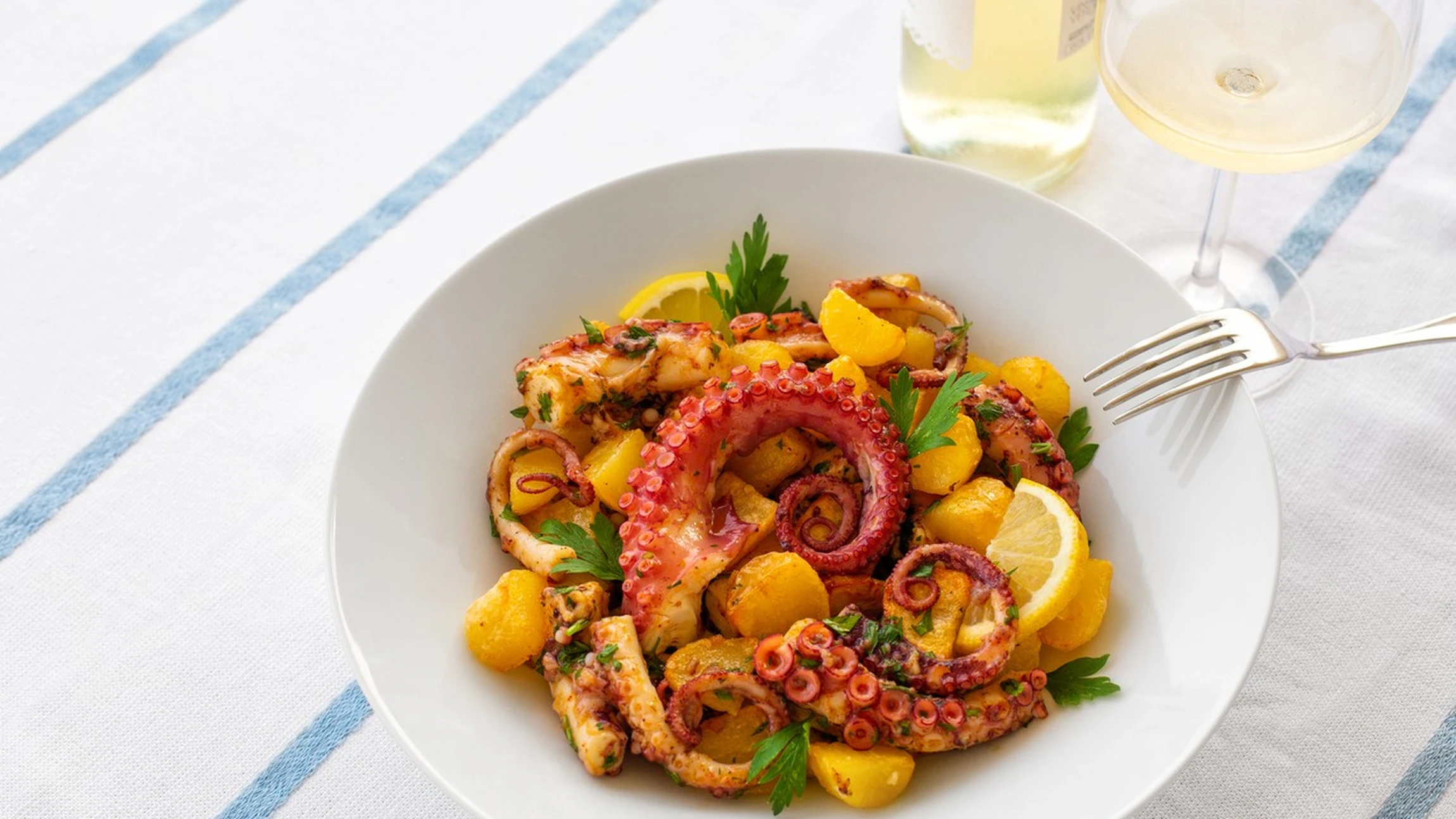 Polpo al forno Ricetta- Agrodolce