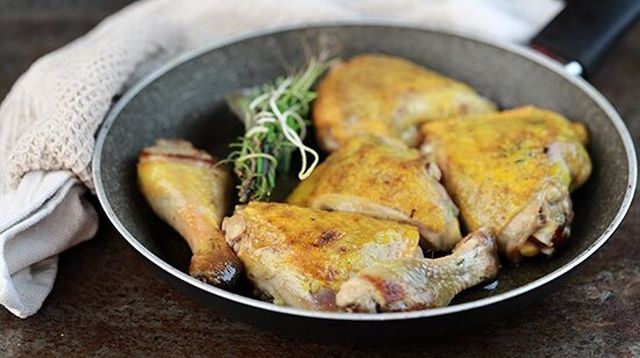 Faraona alla leccarda Ricetta- Agrodolce