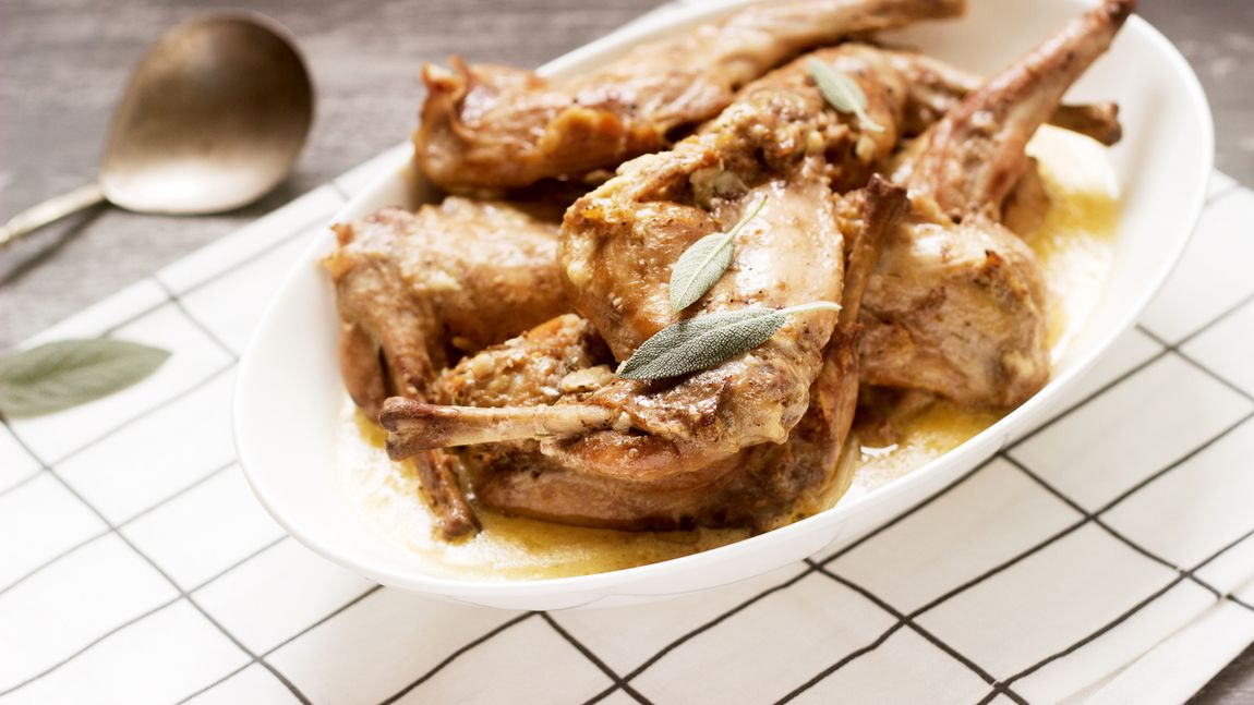 Coniglio in padella - Ricetta - Agrodolce