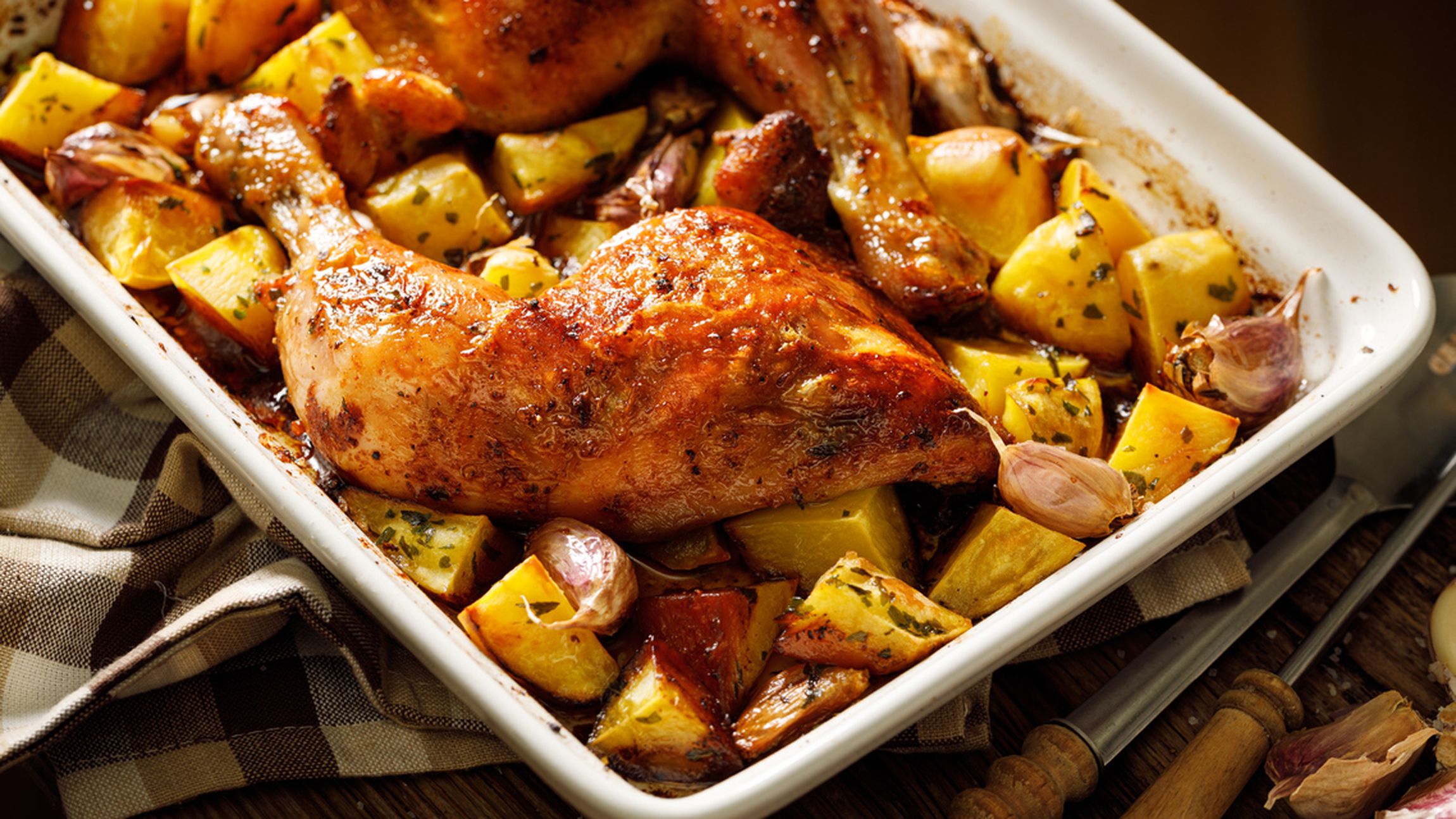 Pollo piccante con patate Ricetta- Agrodolce