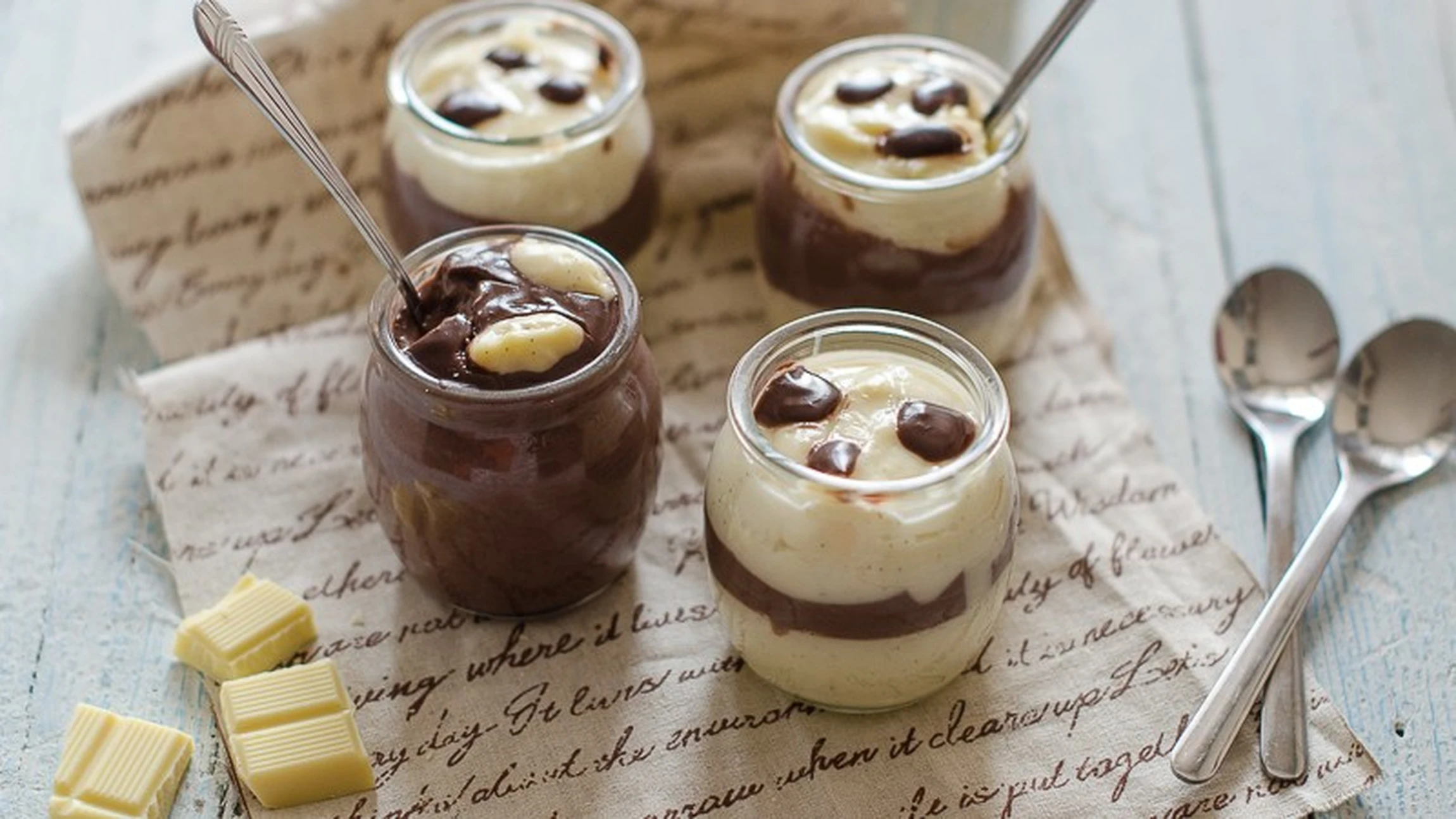 Ricetta Budino cioccolato e vaniglia | Agrodolce