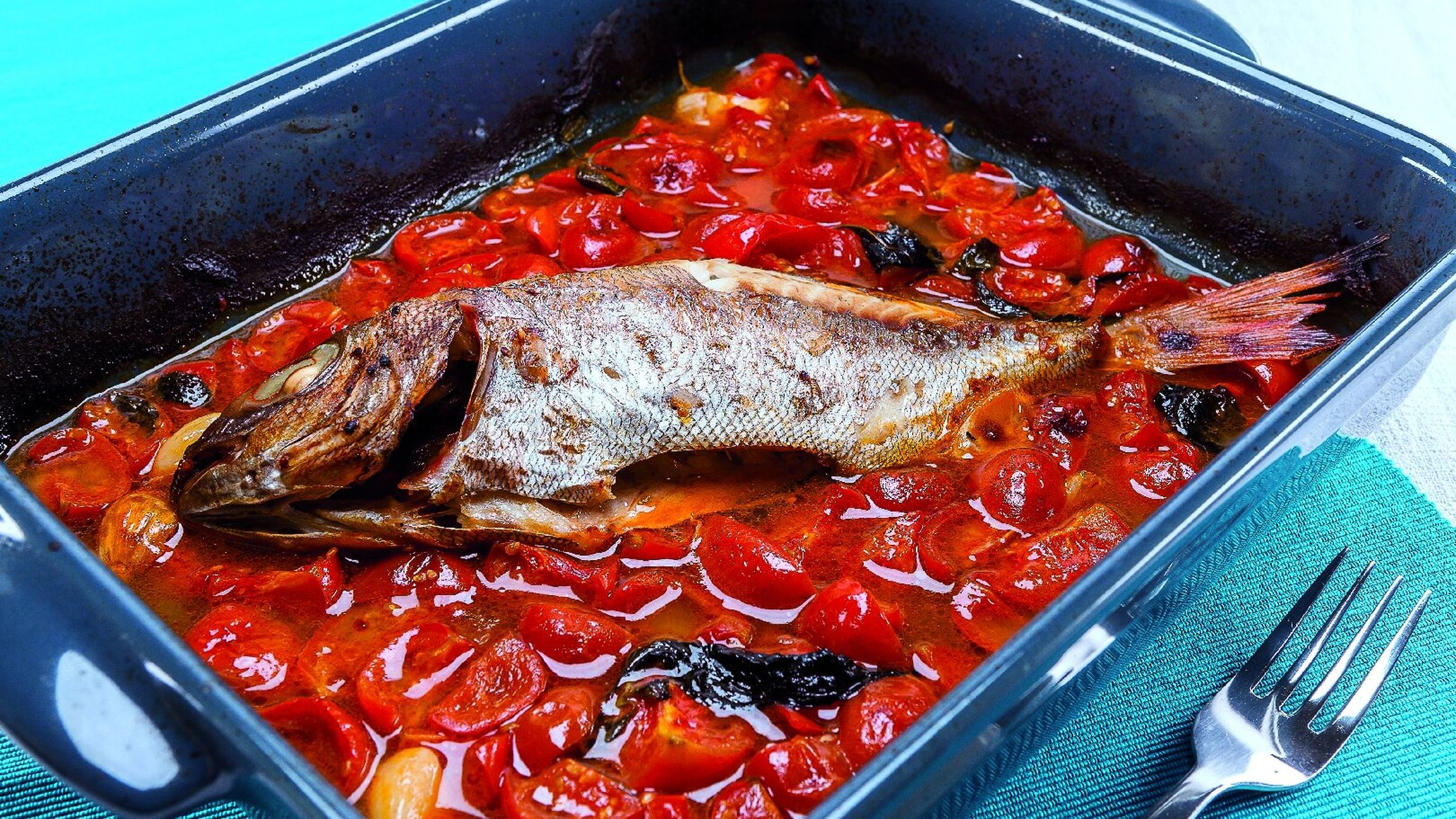 Besugo all'acqua pazza al barbecue | Agrodolce