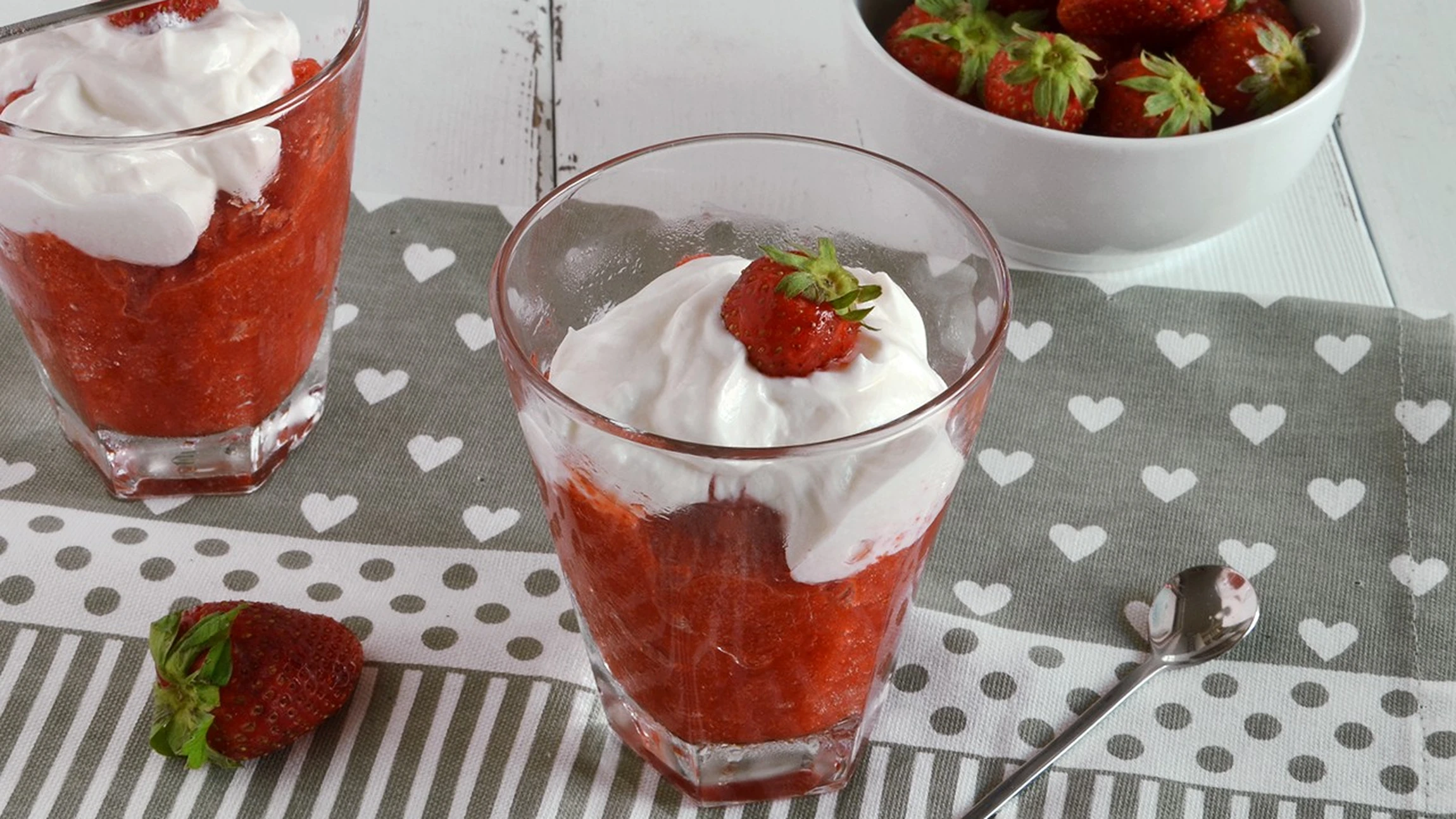 Cremolata alla fragola: fresco dessert Ricetta- Agrodolce