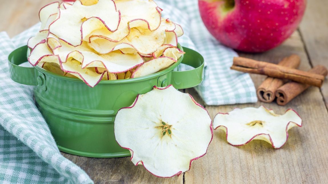 Chips di mela, fatte in casa Ricetta- Agrodolce