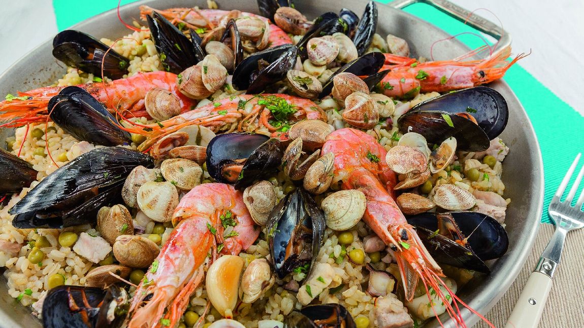 Ricetta Paella al barbecue | Agrodolce