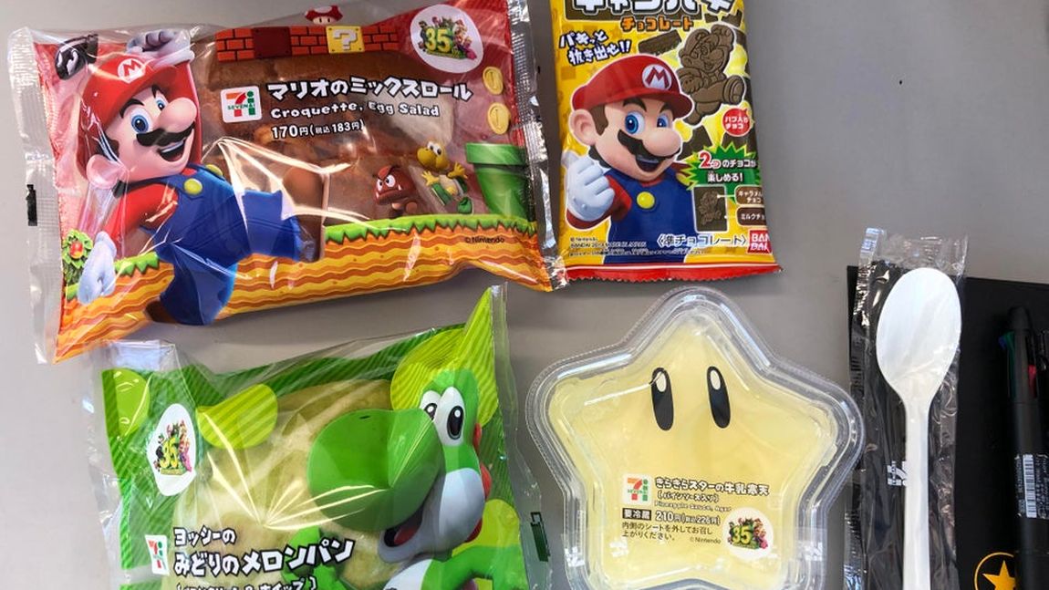 Super Mario Bros diventa un menu con Yoshi e Princess Peach - Agrodolce