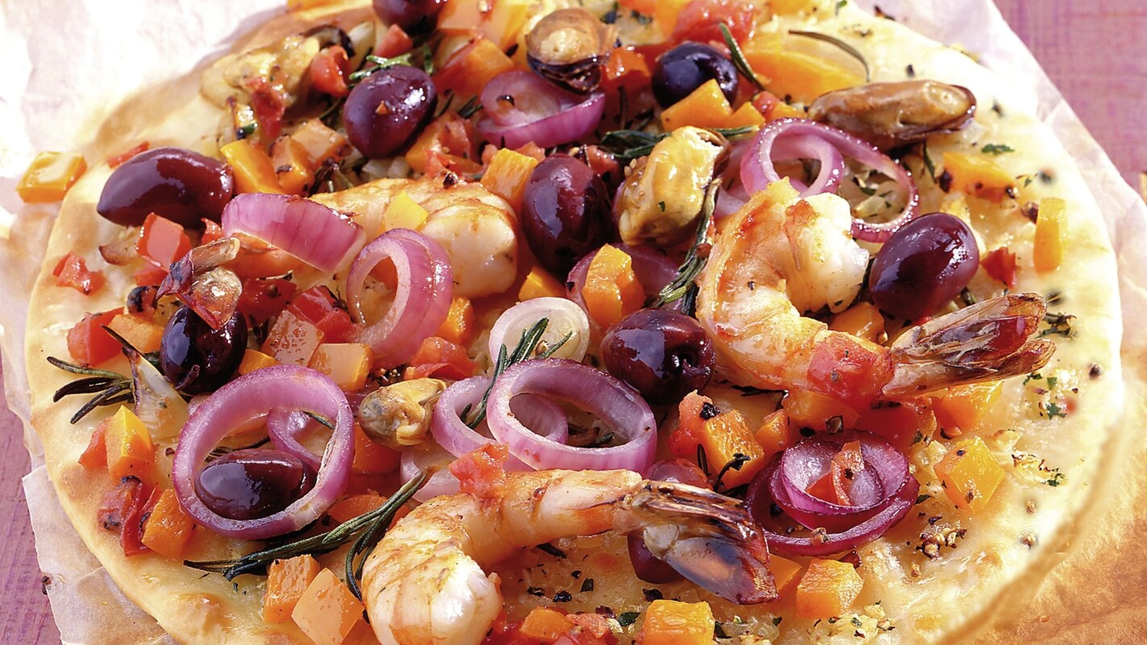 Ricetta Pizza con frutti di mare | Agrodolce