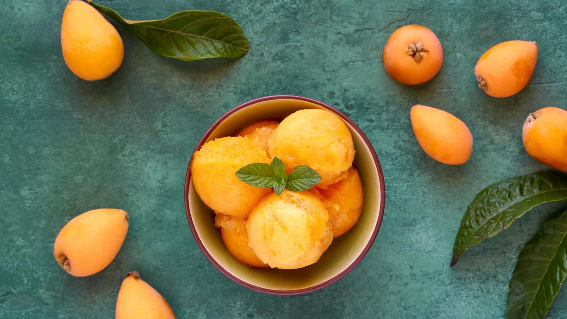 Gelato alle nespole Ricetta- Agrodolce