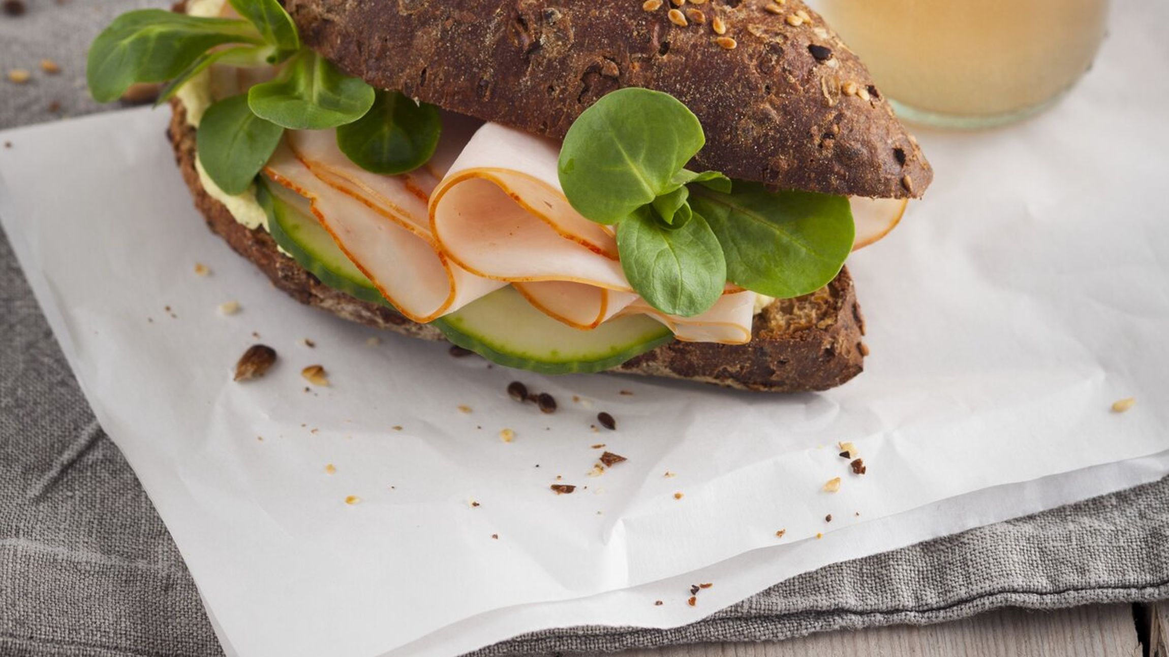 Ricetta Panino integrale farcito | Agrodolce